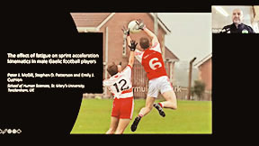 The effect of fatigue on sprint acceleration kinematics in male Gaelic ...